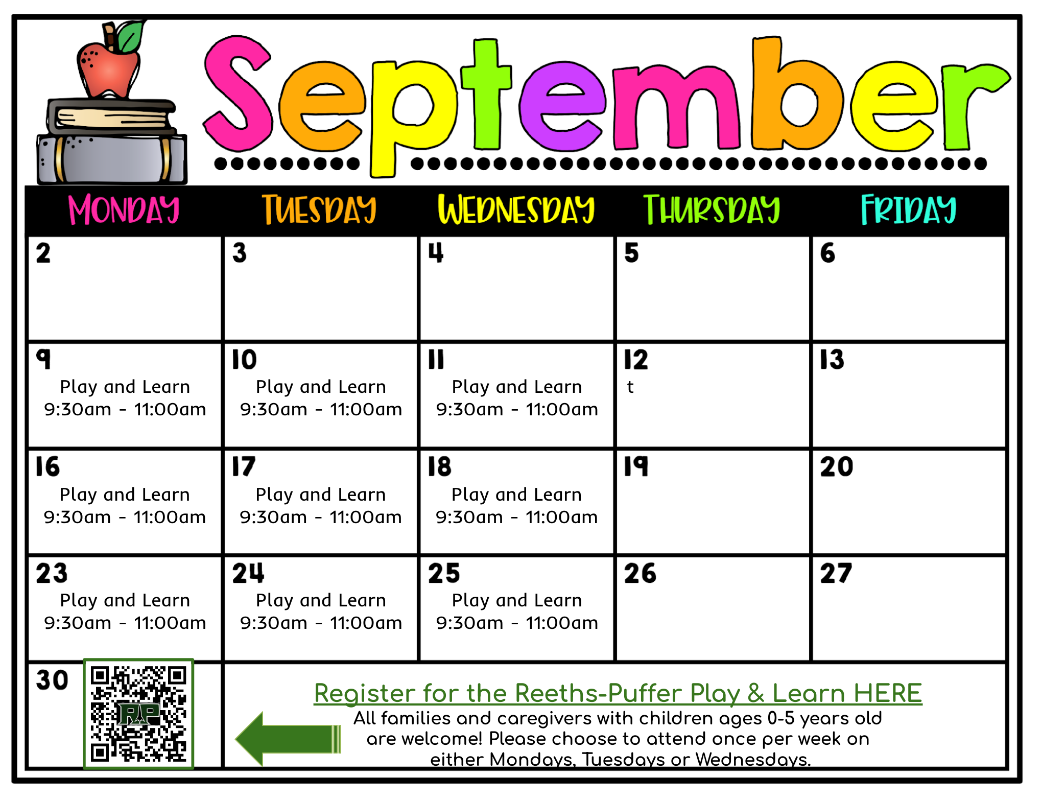 New Early Childhood Menu - Early Childhood - Muskegon Area ISD